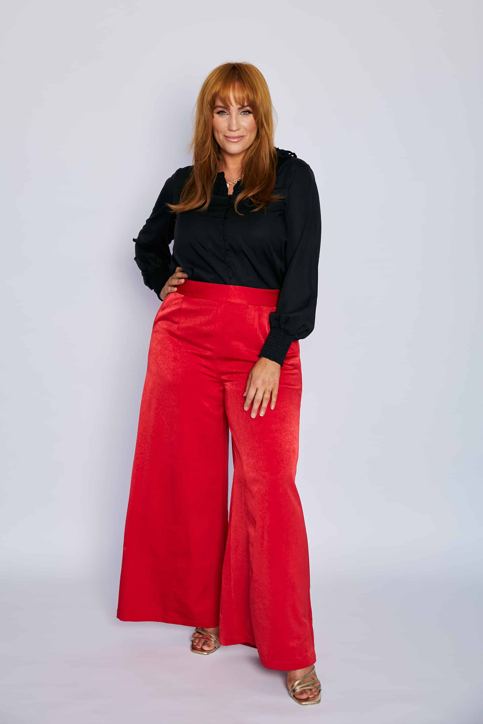 Taylor Pant - Red – Moira Muse