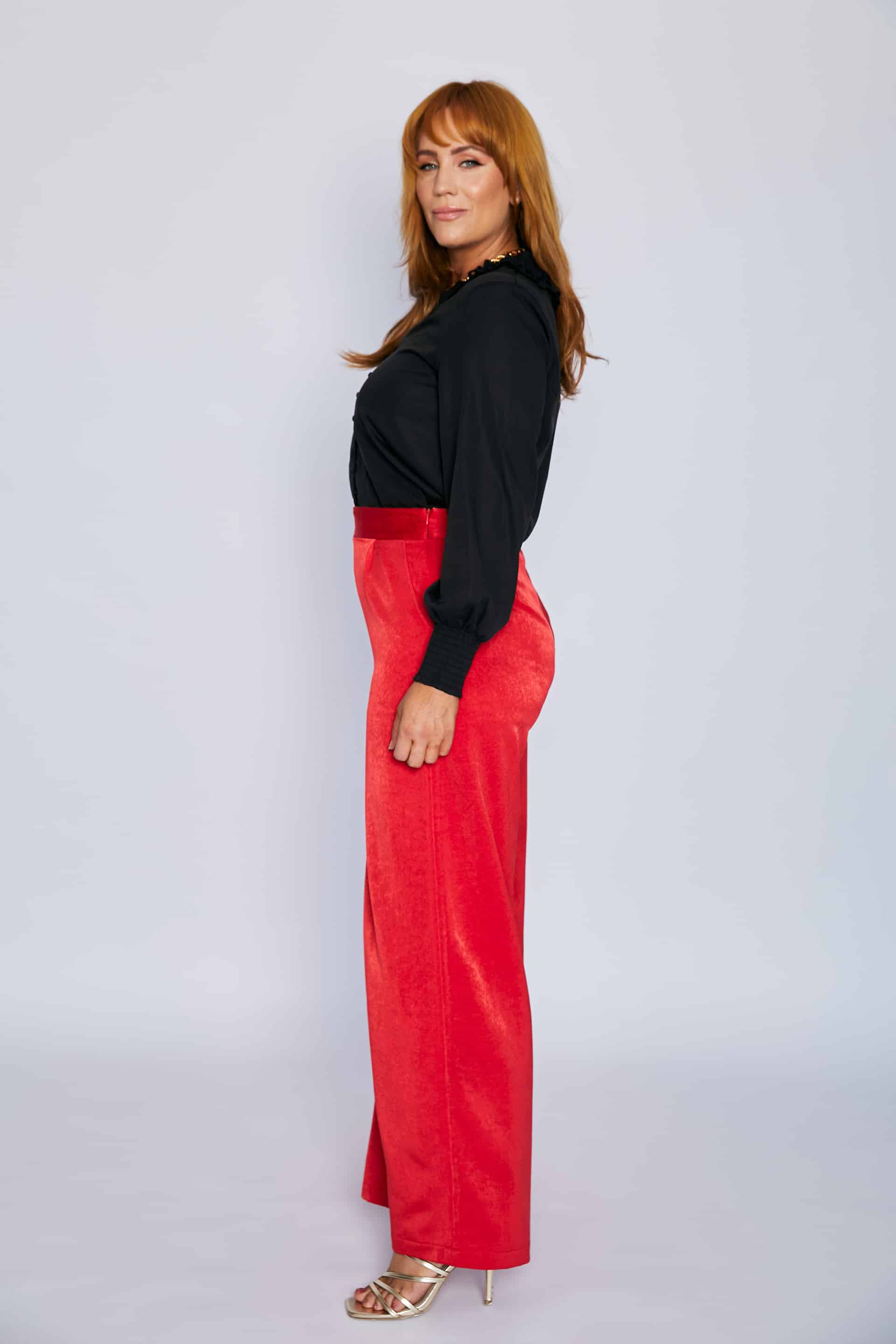 Taylor Pant - Red – Moira Muse